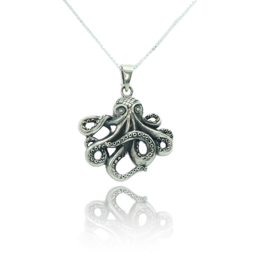 Octopus Pendant – Lulumars Jewelry and Gifts